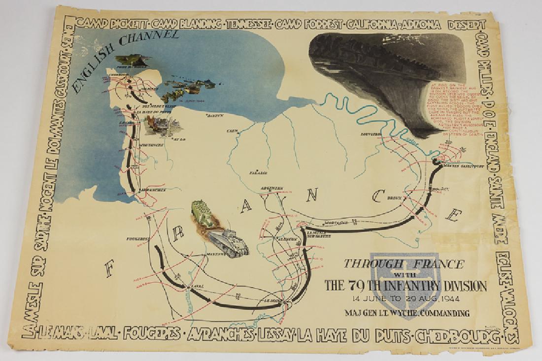 79TH INFANTRY DIVISION "SOUVENIR" MAPS - Dec 19, 2017 | Alexander ...