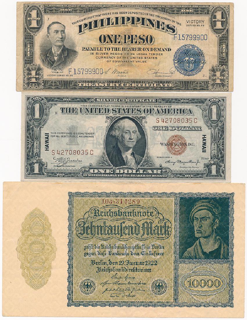 AMERICAN WORLD WAR II "OVERPRINT" NOTES