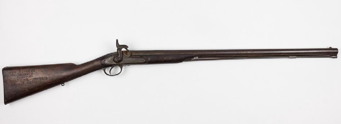 RIFLE GIVEN TO FROG LAKE MASSACRE SURVIVOR WILLIAM B.