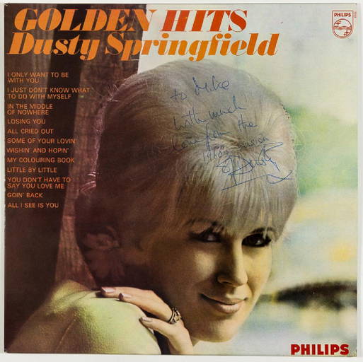 DUSTY SPRINGFIELD - Dec 20, 2017 | Alexander Historical Auctions LLC in MD