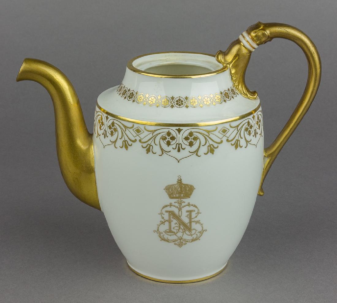 NAPOLEON III MONOGRAMMED TEAPOT
