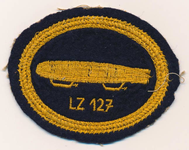Lz 127 "graf Zeppelin" Crew Qualification Patch