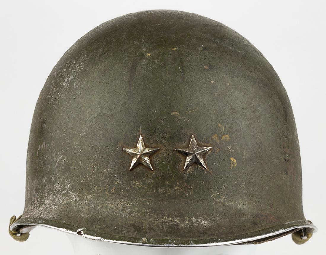 AN AMERICAN MAJOR GENERAL'S TWO STAR HELMET