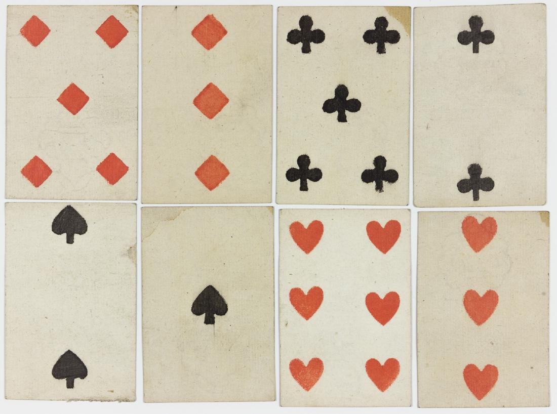 REVOLUTIONARY WAR-ERA PLAYING CARDS