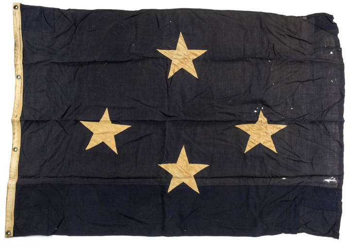 U.s. Navy Admiral's Four Star Flag