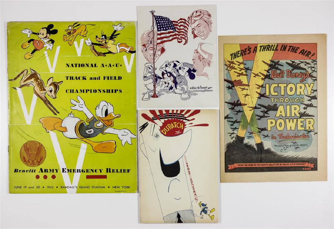 DISNEY WORLD WAR II EPHEMERA