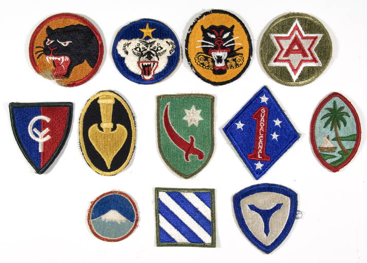 U.s. Army Regimental And Divisional Shoulder Patches