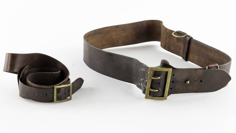 Major Gen. Caleb Vance Haynes Sam Brown Belt