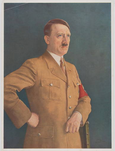 Adolf Hitler Portrait By Heinrich Knirr
