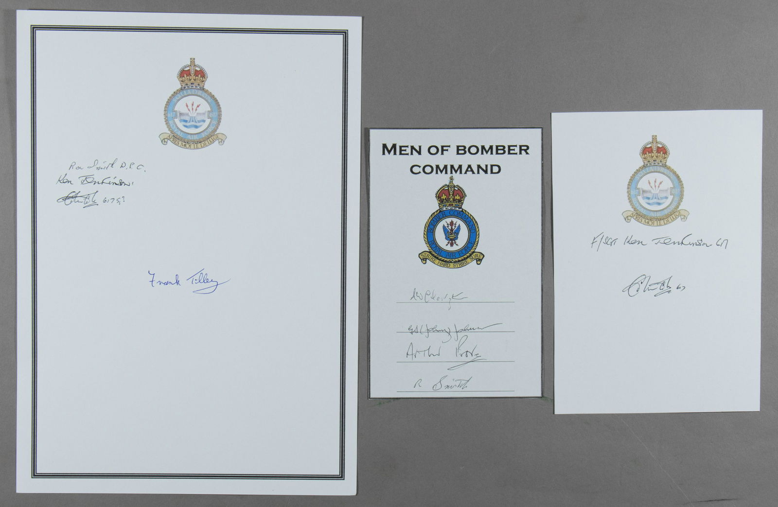 R.a.f. Bomber Command Signatures And More (18)