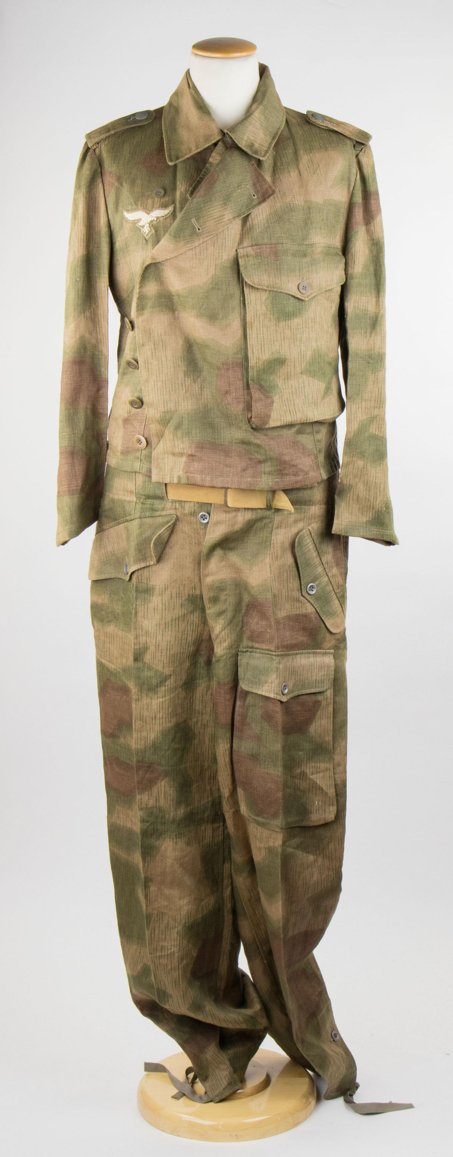 Luftwaffe Panzer-division 1.herman Goring Panzer Wrap With Pants Auction
