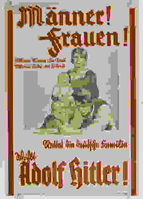 1932 Hitler Election Poster Auction