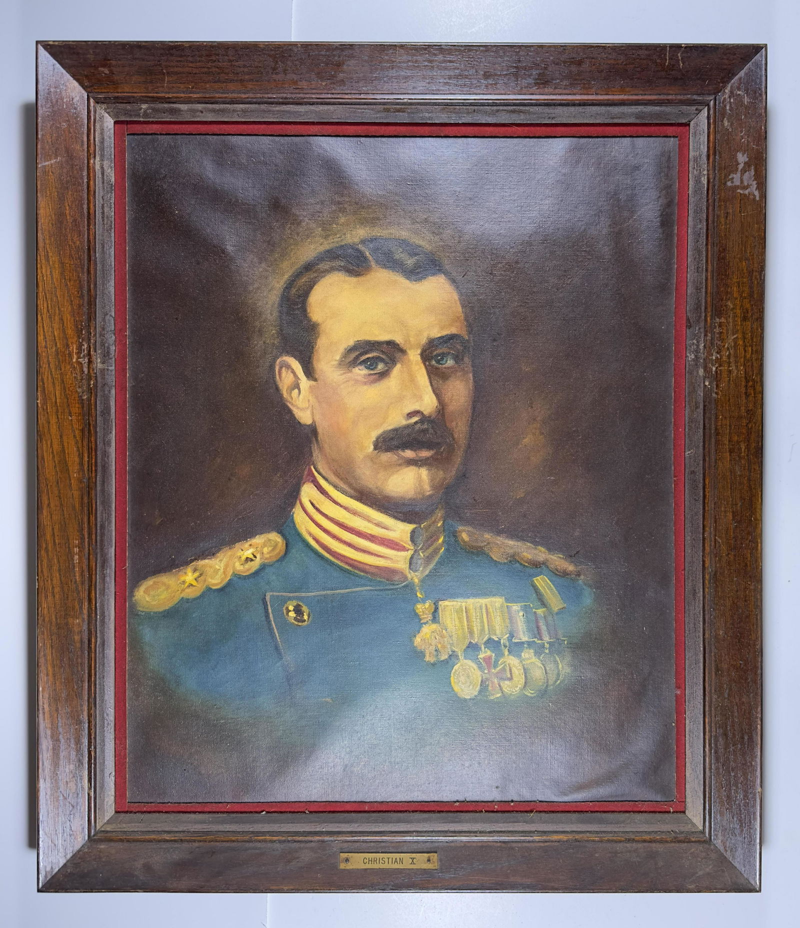 Christian X Oil Painting Auction