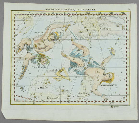 Original Plate From ‘atlas Celeste De Flamsteed’