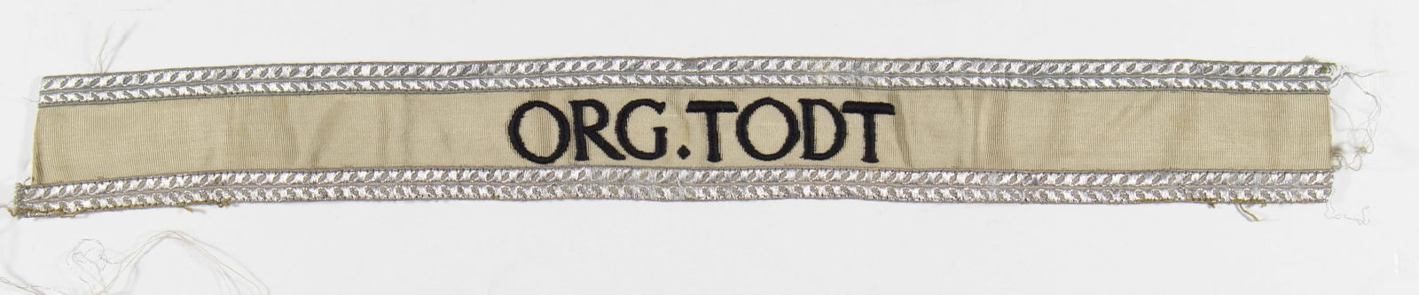 Organization Todt Senior Officer's Cuff Title Auction
