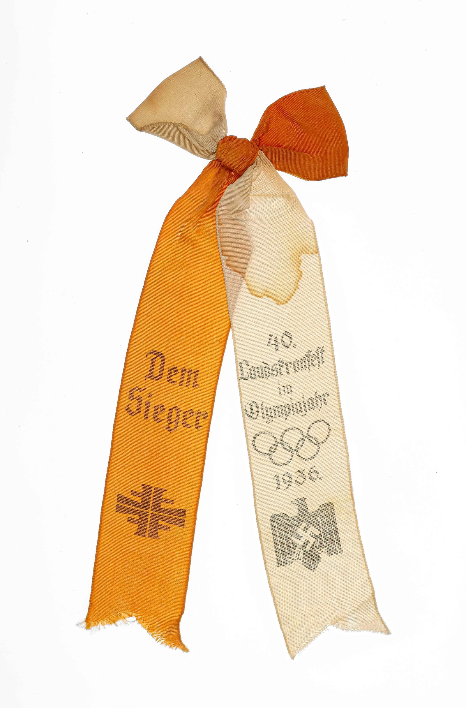 1936 Berlin Olympic Ribbons (2) Auction