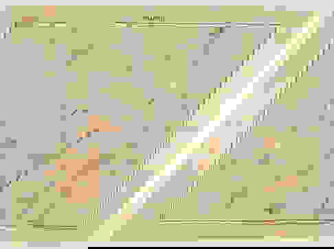 Battle Of St. Mihiel Battle Map, Used By Col. William J. Donovan Auction