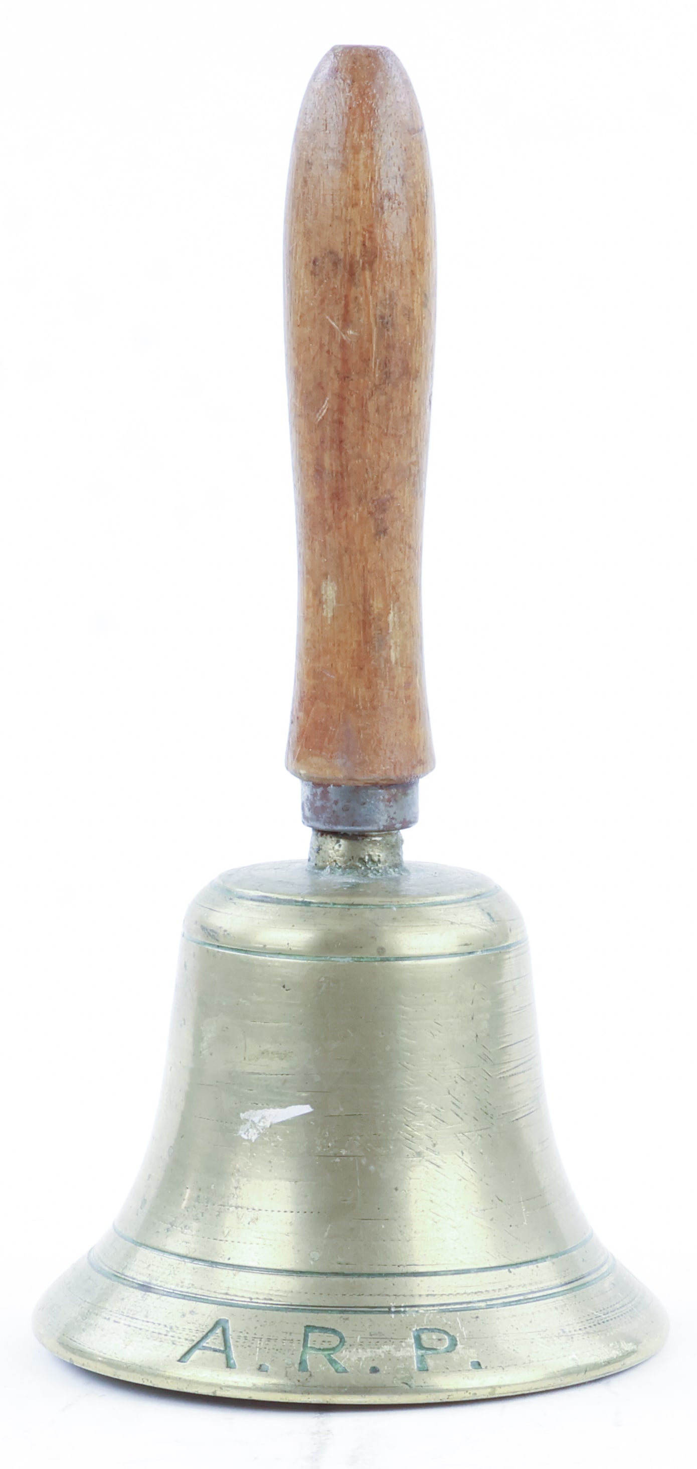 British Air Raid Warden's 'all Clear' Bell Auction