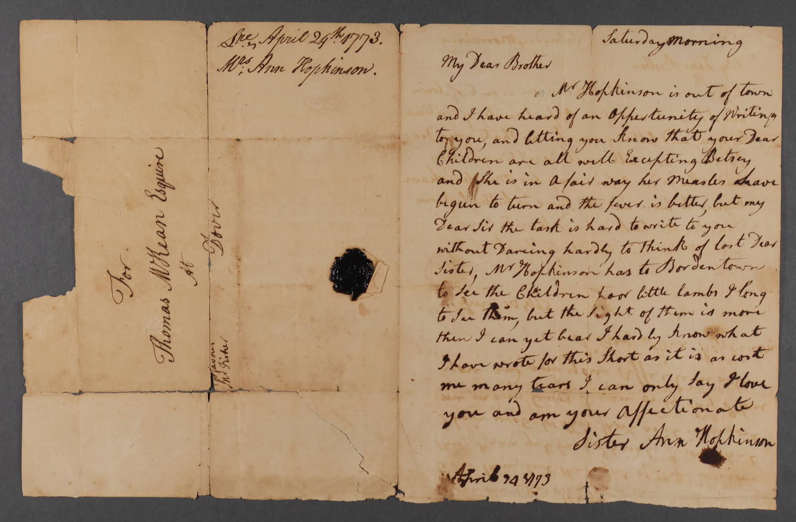 Ann Hopkinson Auction