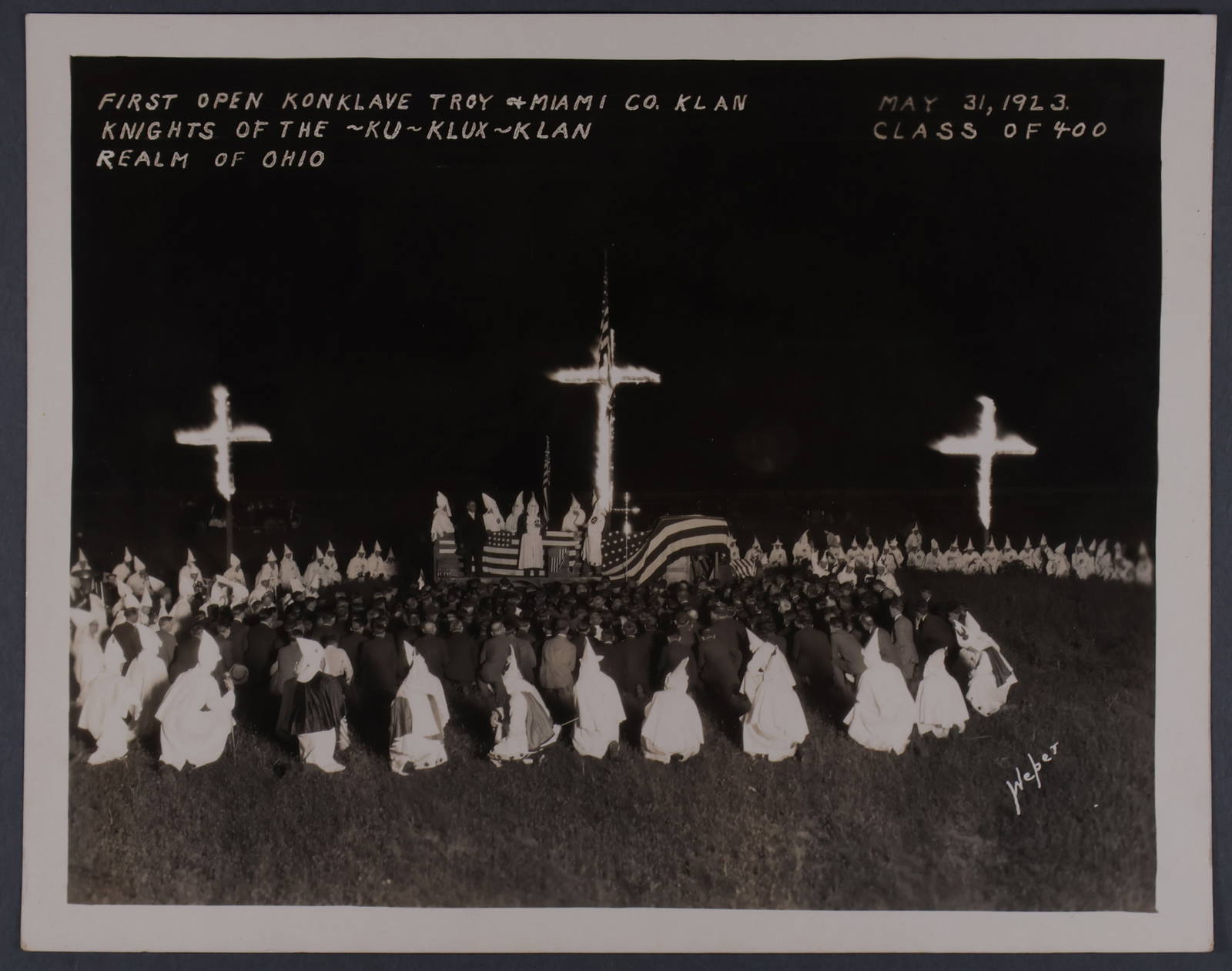 Ku Klux Klan Rally Photo Auction
