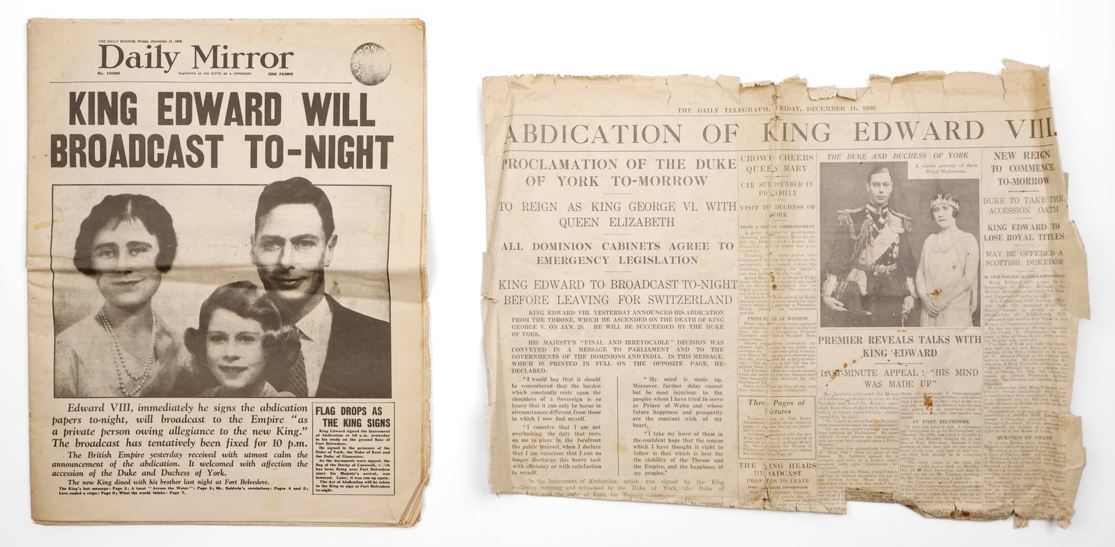 The Abdication Of Edward Viii Auction