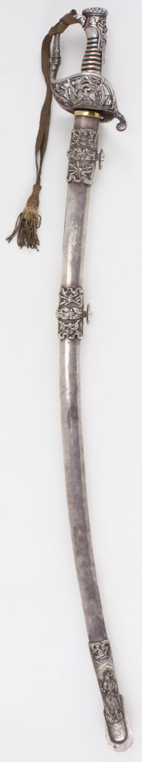 389: PRESENTATION SWORD TO MEDAL OF HONOR WINNER CAPT.