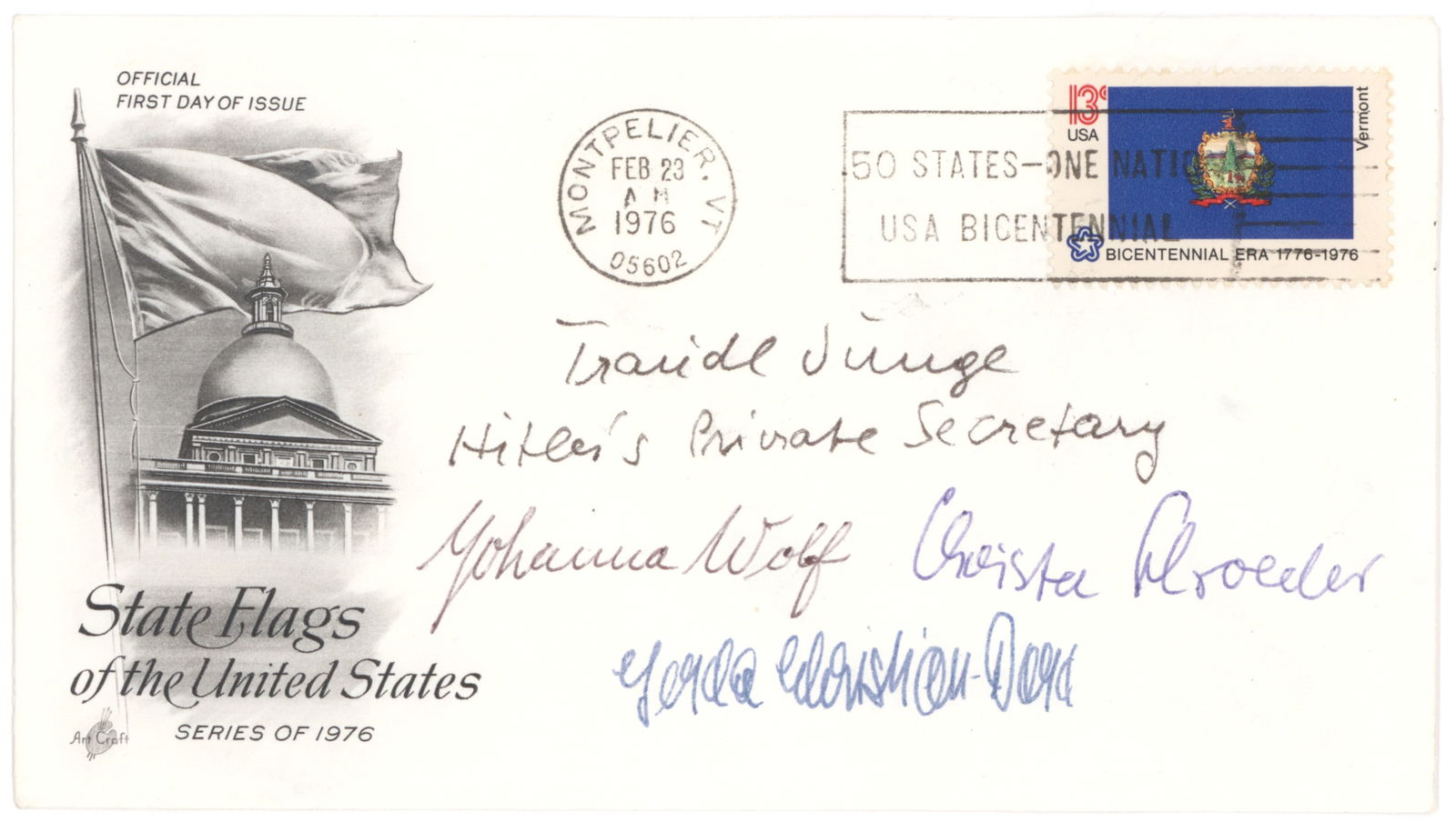 Hitler's Secretaries Auction