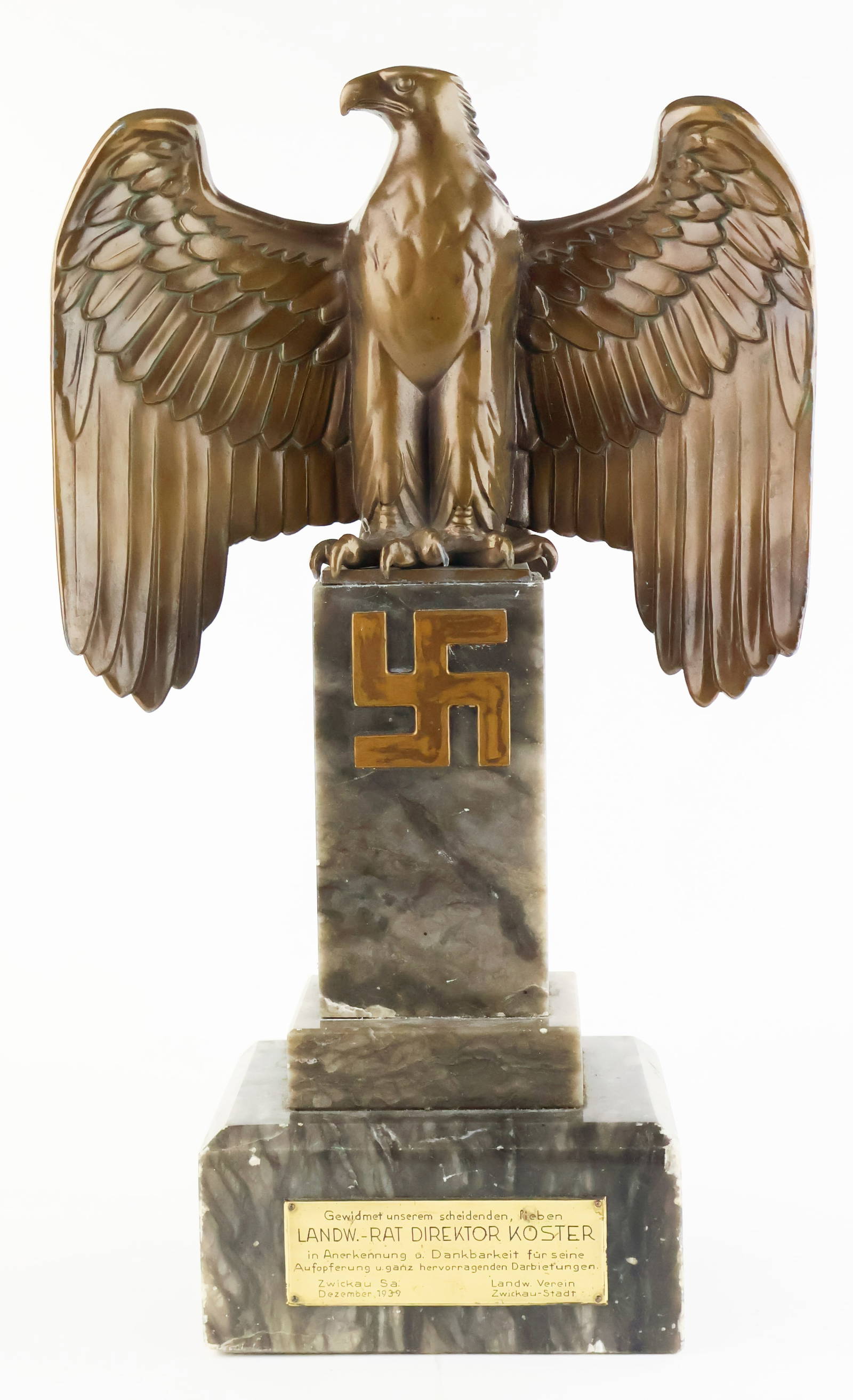 Nuremberg-style Desk Eagle Auction