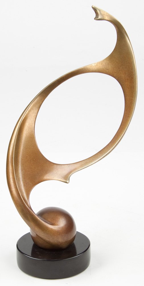 BRONZE TABLE SCULPTURE - BLAINE BLACK - May 28, 2014 | Alexander ...
