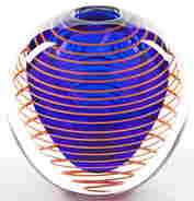 Stanislav Libensky Art Glass Vase - Dec 15, 2013 | Midwest Auction ...