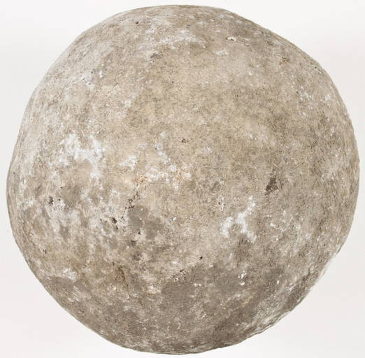 Stone Cannon Ball From The Spanish Armada