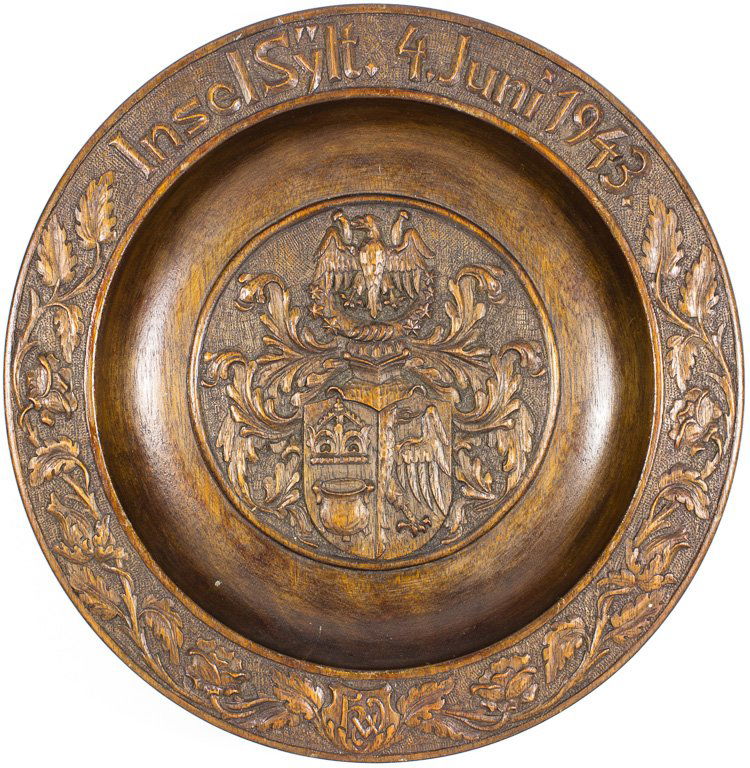 WORLD WAR II GERMAN BREAD PLATE