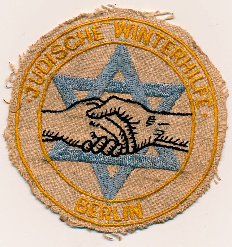 GERMAN JEWISH WINTER AID PATCH