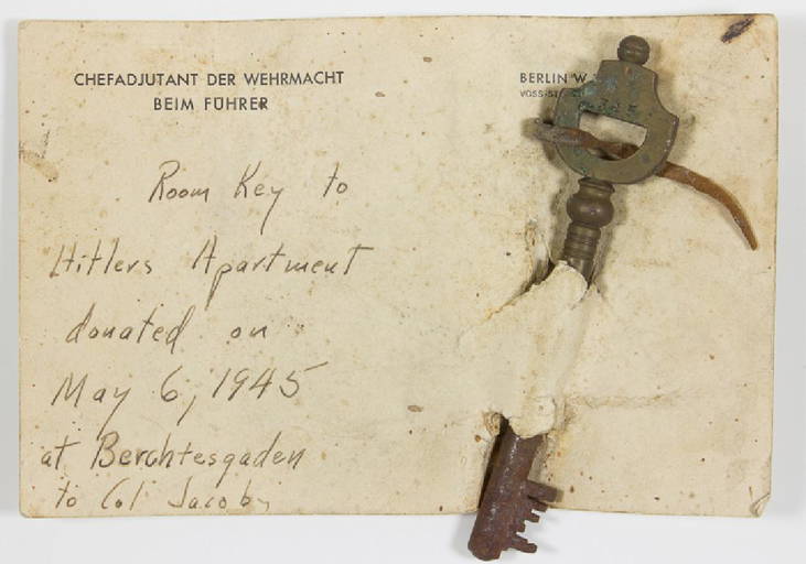 The Key To Adolf Hitler's Quarters At Berchtesgaden