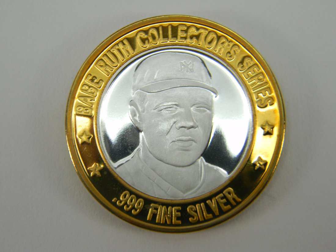 Babe Ruth Collector's Series .999 Fine Silver