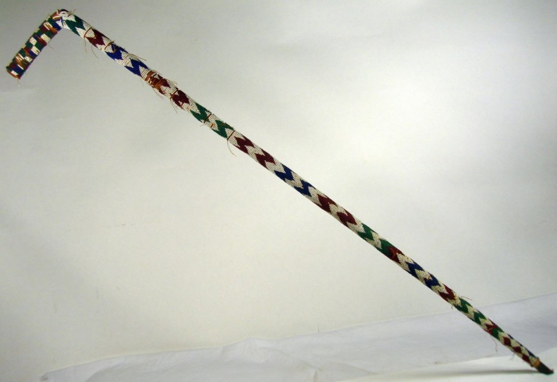 American Indian Beaded Walking Stick Cane 19th Century - Oct 26, 2014 ...