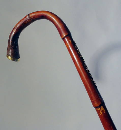 Solid Gold Tiffany & Co. Cane Charles Astor Bristed