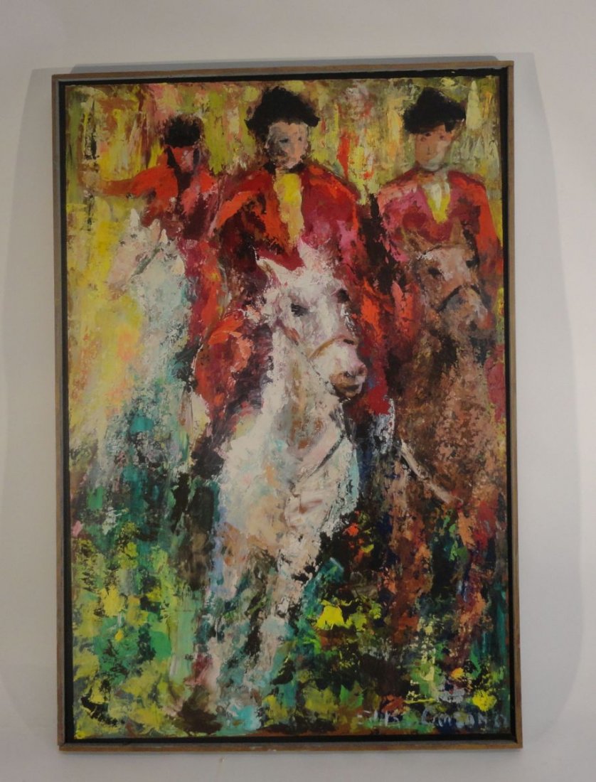 Abstract Painting Edith Carson Wife of Mark Rothko