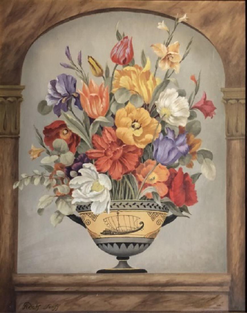 Carl Adolph Senff Oil On Canvas V$20,000