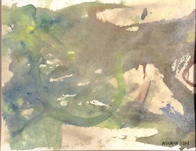 Norman Lewis Watercolor