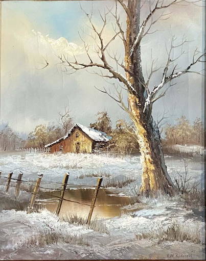 E.W.REDFIELD OIL ON CANVAS LANDSCAPE V$14,000 - Apr 23, 2021 | Auction ...