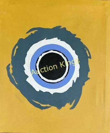 Kenneth Noland Oil On Canvas Abstract V$50,000