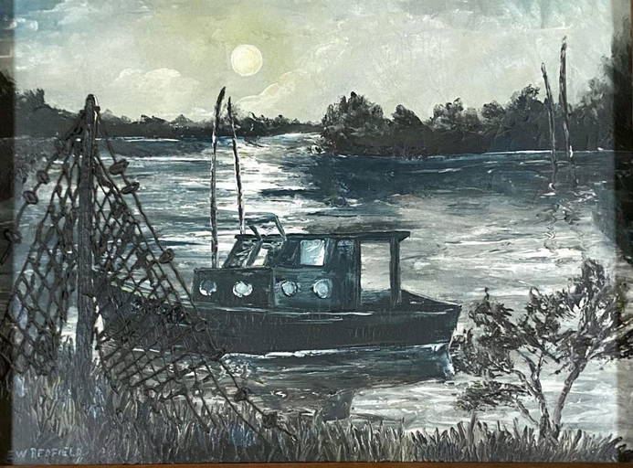 E.w. Redfield Impressionist/canvas V$18,000