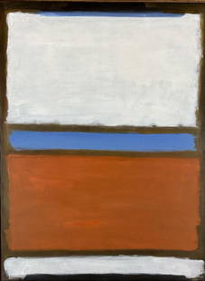 Mark Rothko Prices - 9,438 Auction Price Results