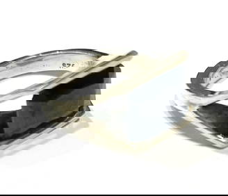 Elise Adoree Designer Sterling Silver Quartz Ring