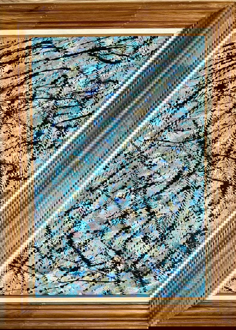 Marcel Barbeau (1925-2016) Large Oil Painting Auction