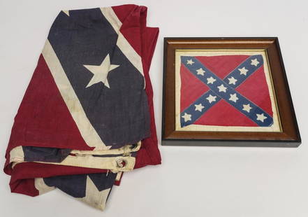 Vintage Confederate Battle Flag