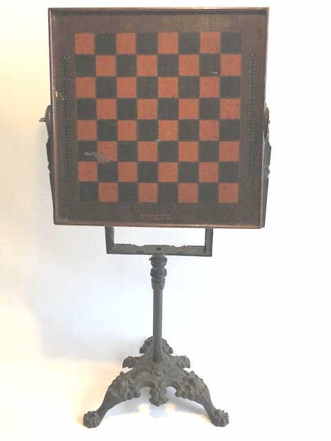 Rare 1874 Folk Art Game Board w/ Iron Stand. - Mar 14, 2020 ...