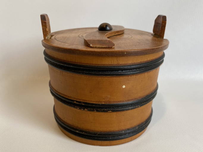 Antique Wood Wash Basin Salesman Sample.