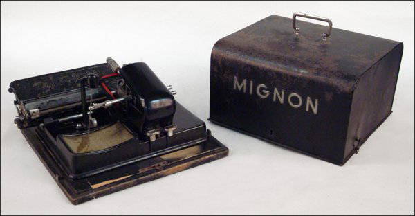 Mignon Typewriter.